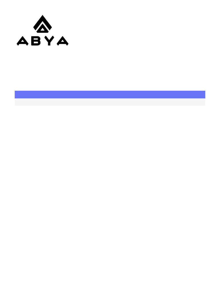 ABYA Invoice | PDF