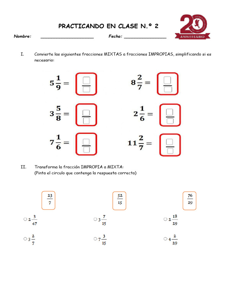 Practicando en Clase Nº2.1 | PDF