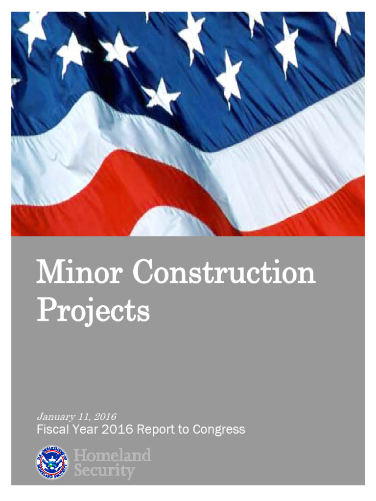 United States Coast Guard - Minor Construction Projects - 0 | PDF