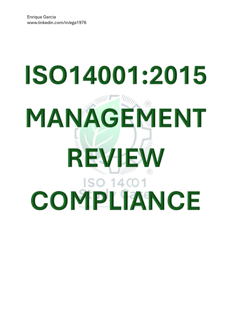 Management Review 2015 How To Comply | PDF
