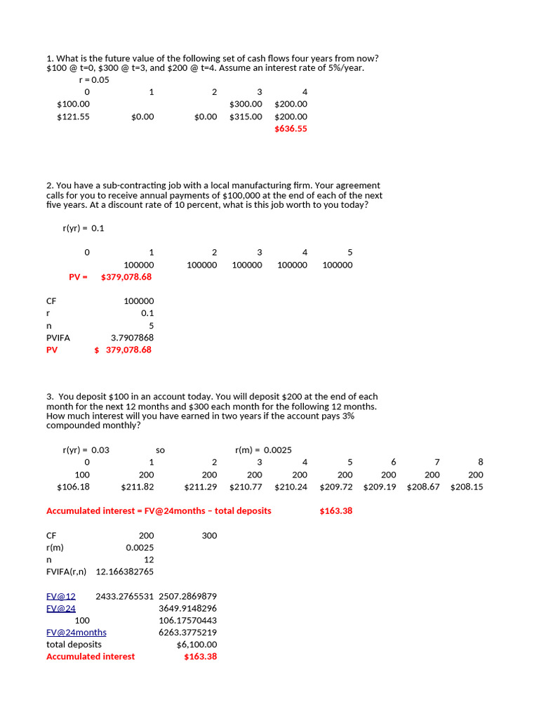 Tutorial 2 Solutions | PDF