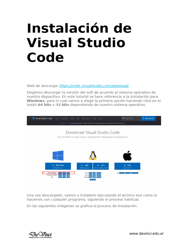 00_Instalación de VSC | PDF