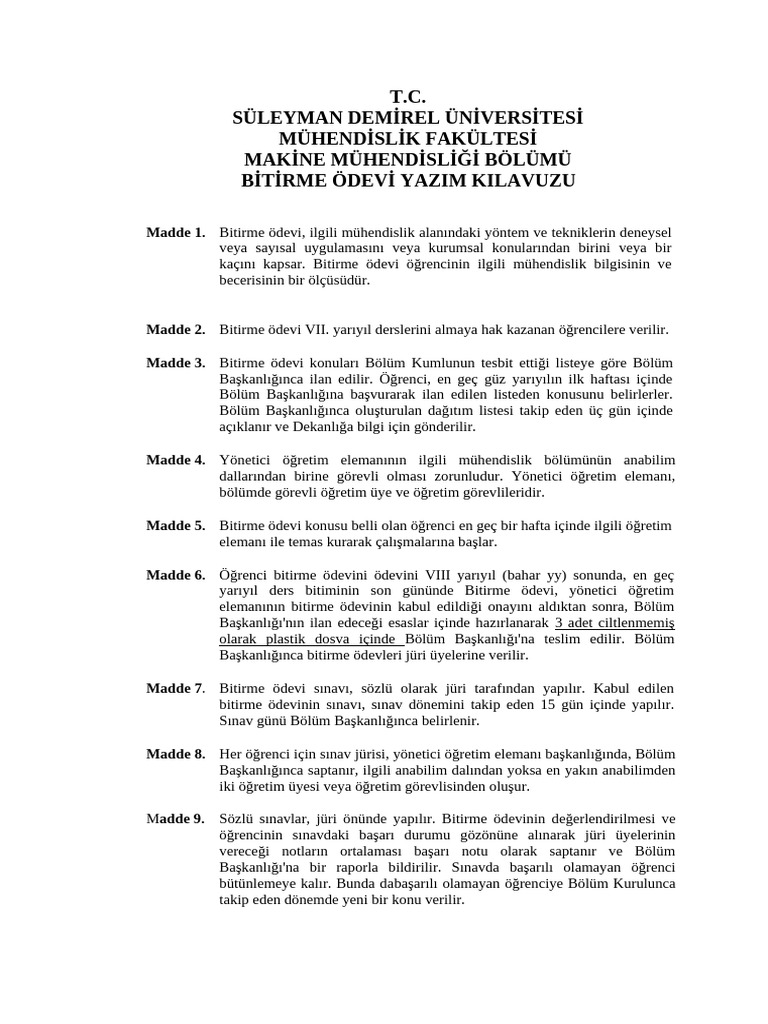 Bitirme Odevi Sablonu 13112019 | PDF