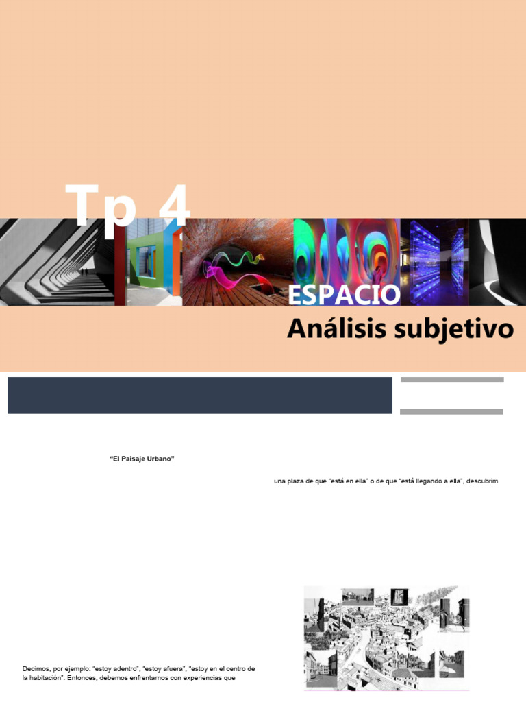 Cp1 2023 - Tp4 - Espacio-Análisis Subjetivo | PDF