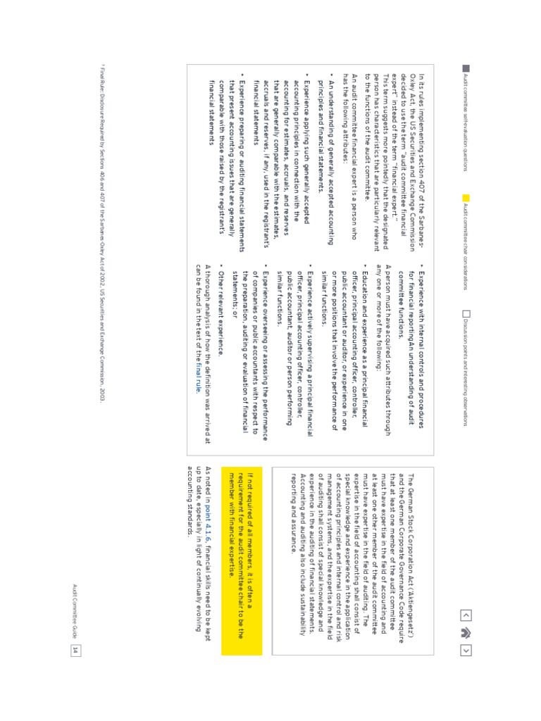 Ey Audit Committee Guide 10 2024 14 | PDF