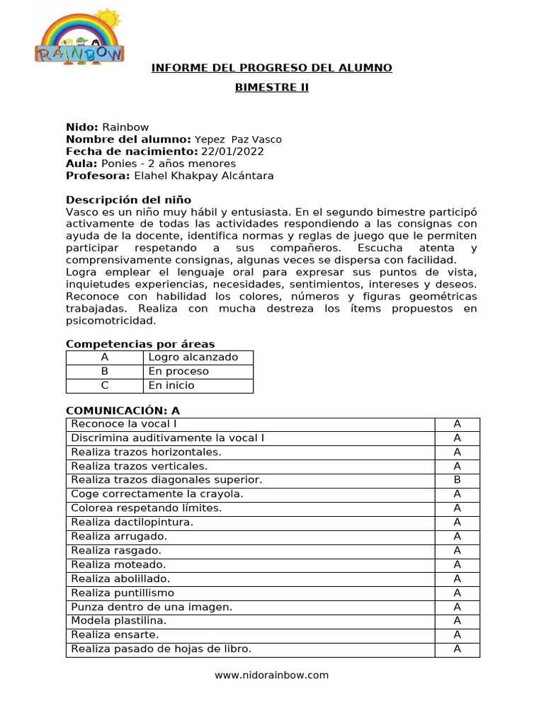 Informe 2b Vasco | PDF