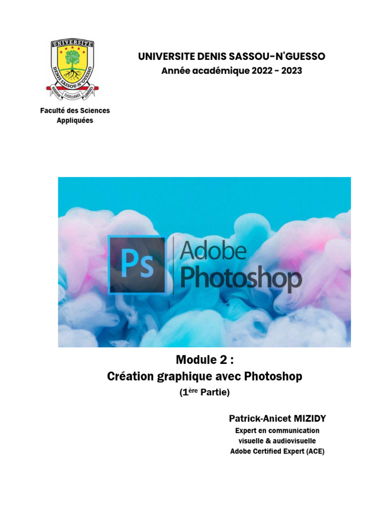 UDSN Création Graphique Avec Photoshop - Logo | PDF