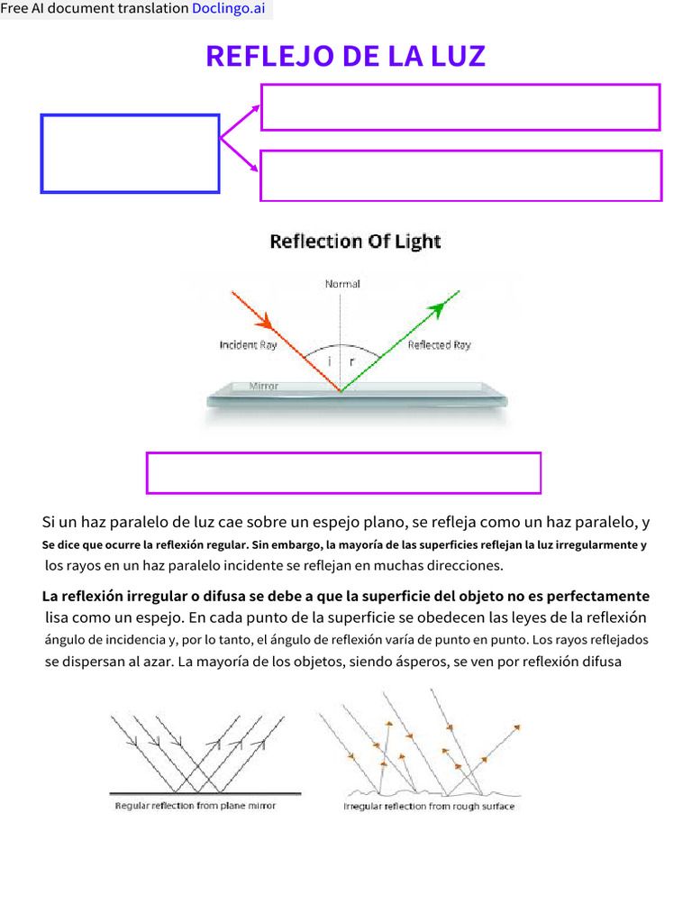 REFLECTION Theory-Esb - Doclingo - Ai | PDF