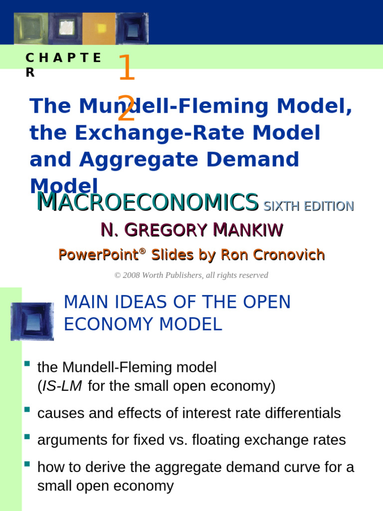 Mundel-Fleming Model 2024 | PDF