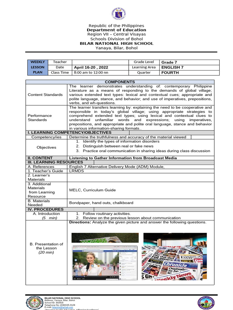 BNHS-iplan | PDF