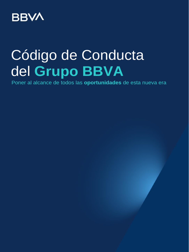 Codigo-De-Conducta BBVA | PDF