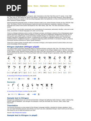 Interface How Can I Use The Klingon Alphabet Symbols