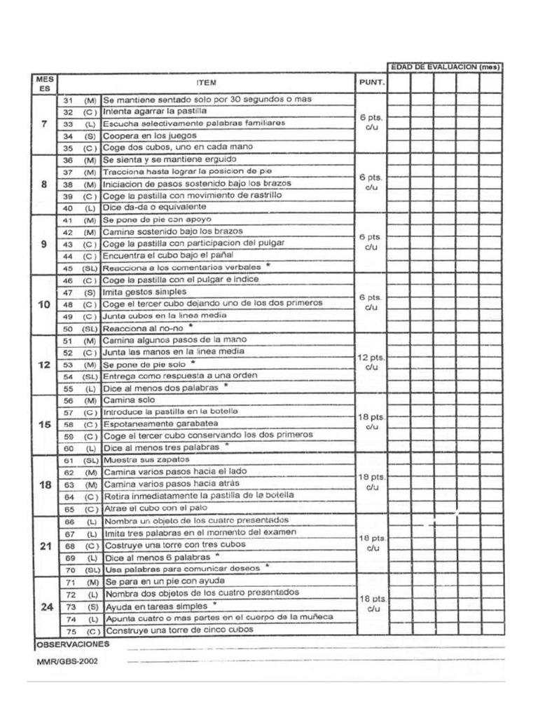 Formato de EEDP | PDF