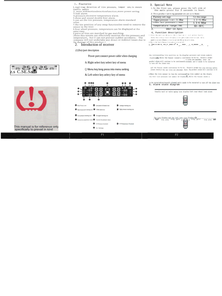 Manual TPMS_eng | PDF