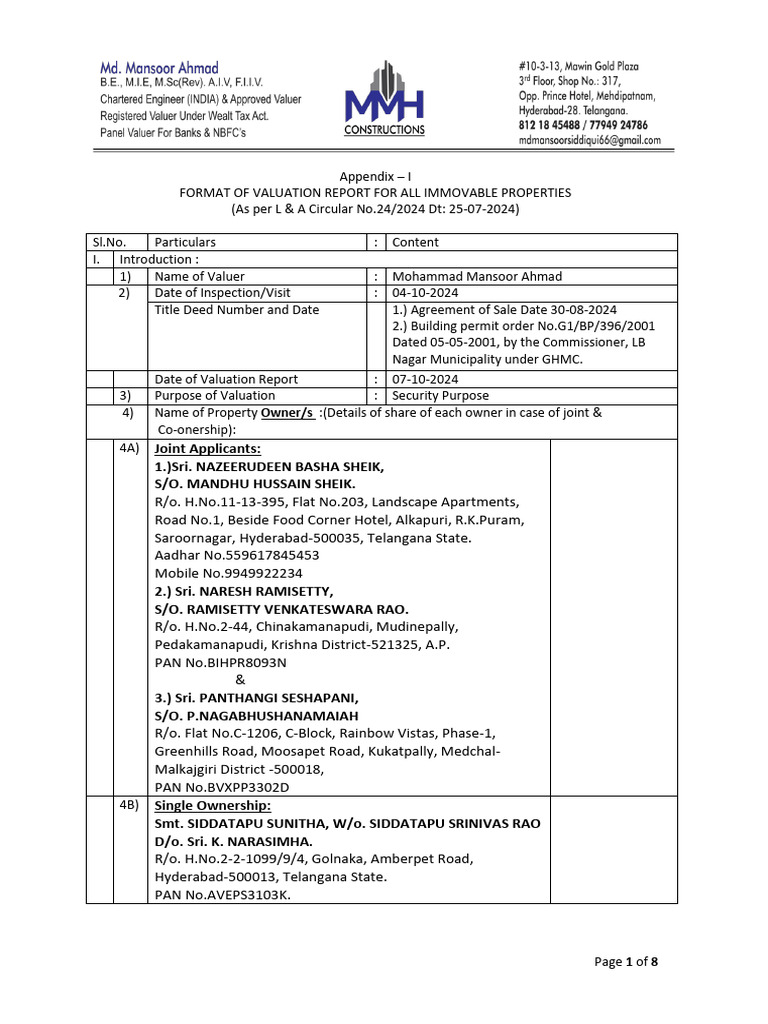 PNB NEW FORMAT Wef.25-07-2024 - Rev.1 | PDF