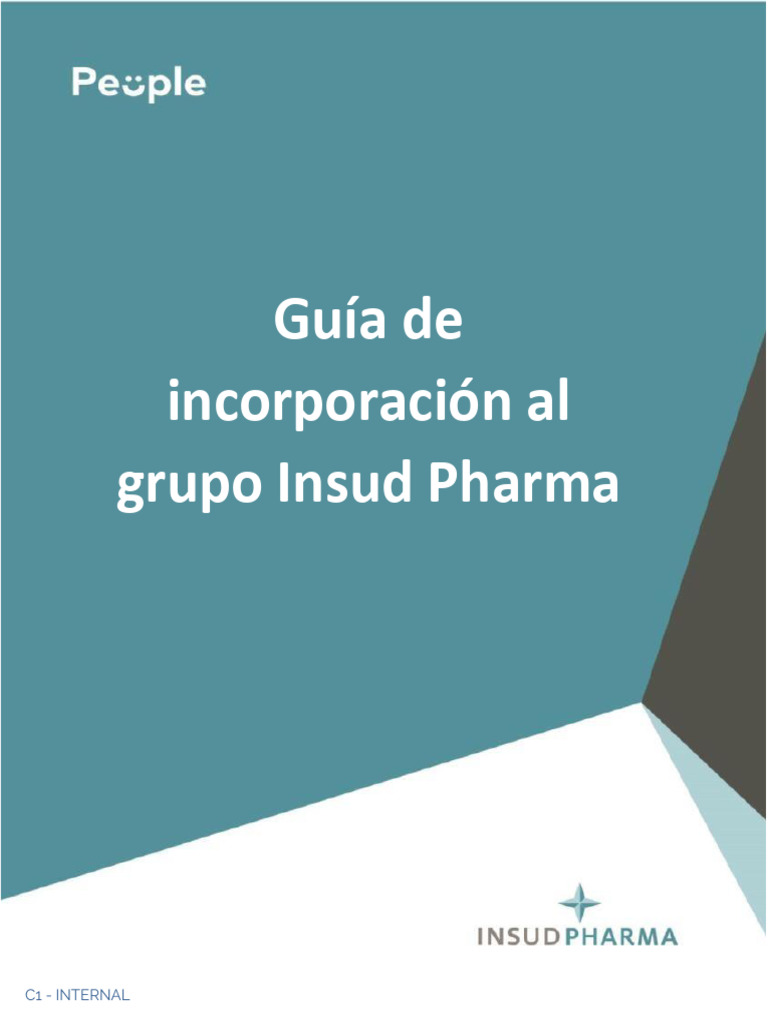 Guia de Incorporacion Al Grupo Insud Pharma | PDF