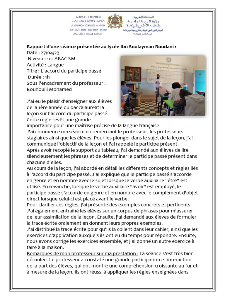 Rapport | PDF