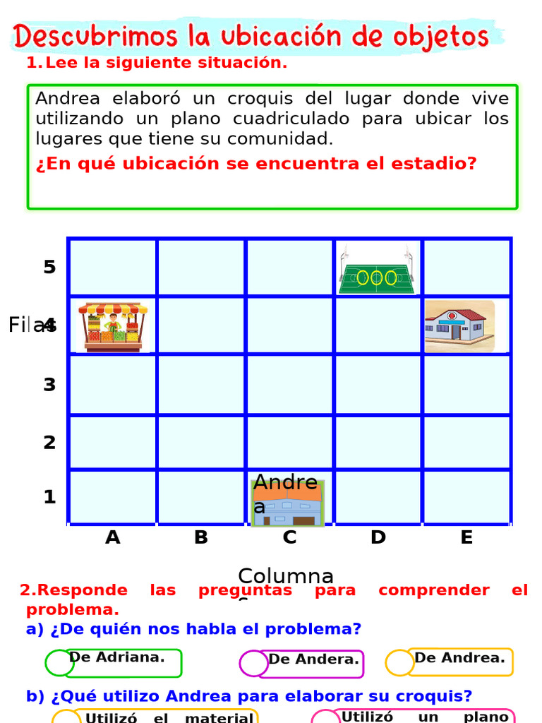 FICHA DESCUBRIMOS LA UBICACIÓN DE OBJETOS MAESTRA JANET (1) | PDF