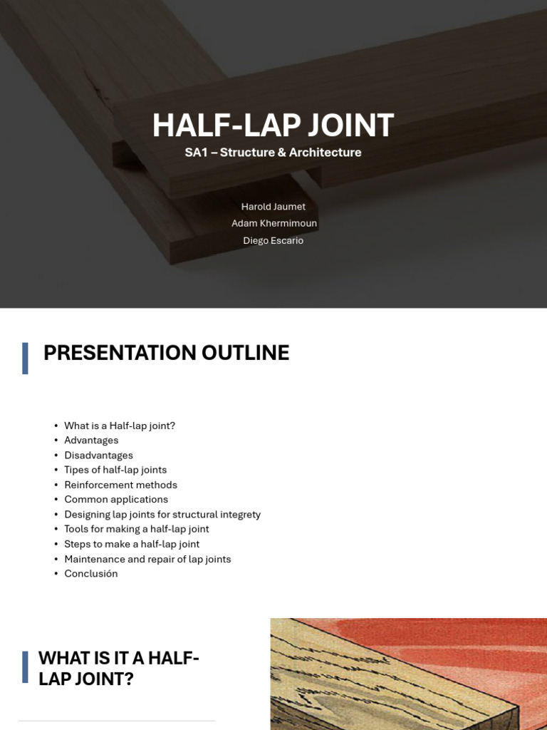 Half-Lap Joint | PDF