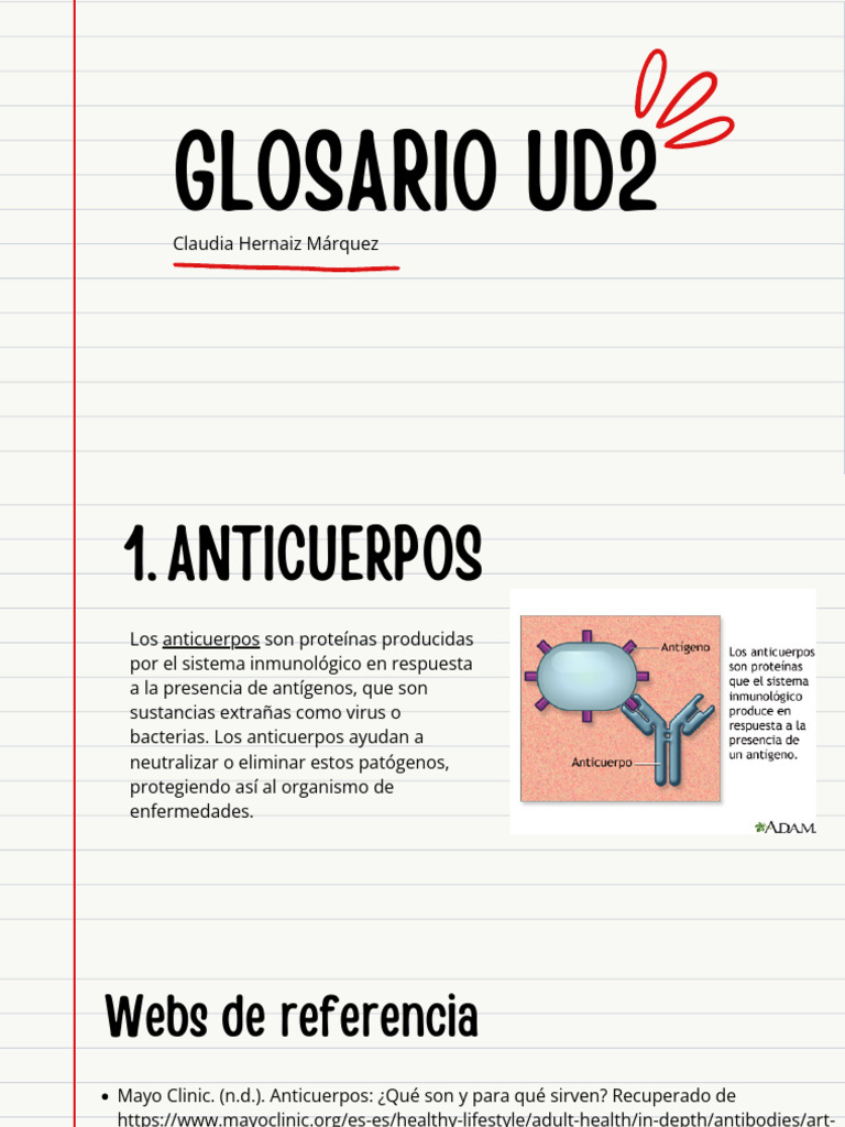 Glosario UD2 | PDF