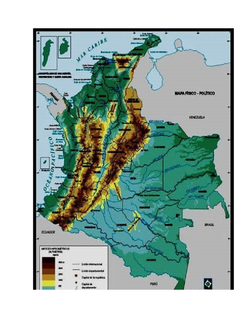 mapa valles interandinos | PDF