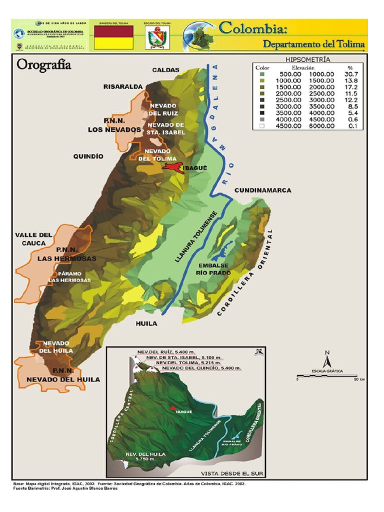 Mapa Del Relieve | PDF