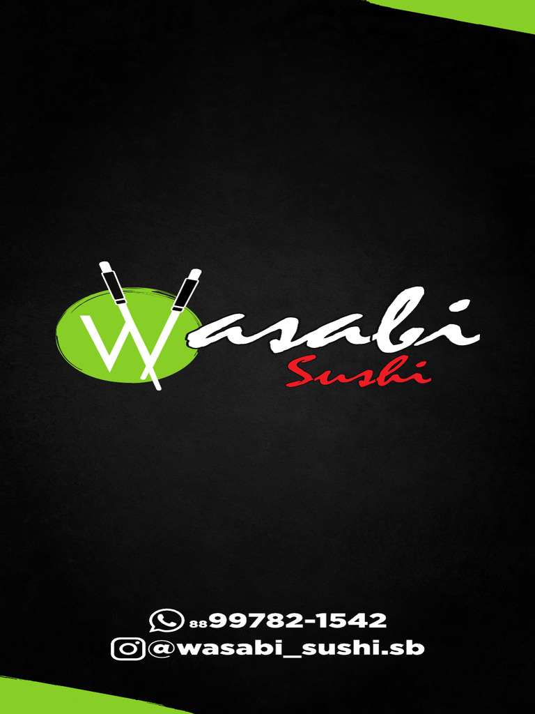 Cardápio Wasabi | PDF