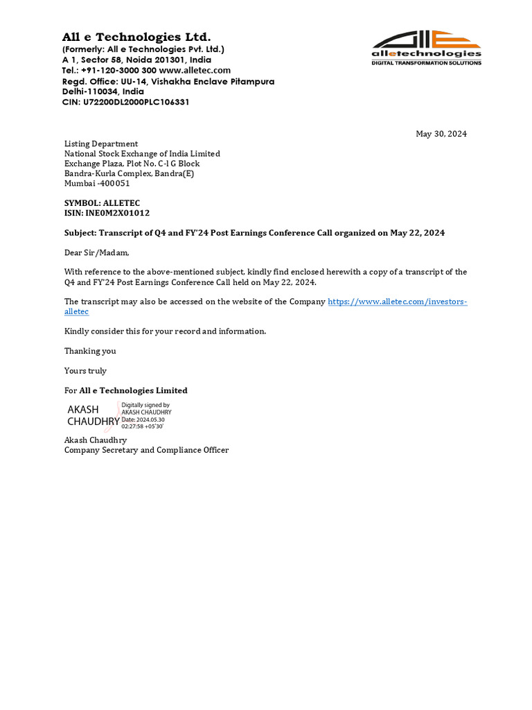 ALLETEC 30052024023831 Alletec Trans May 22 | PDF