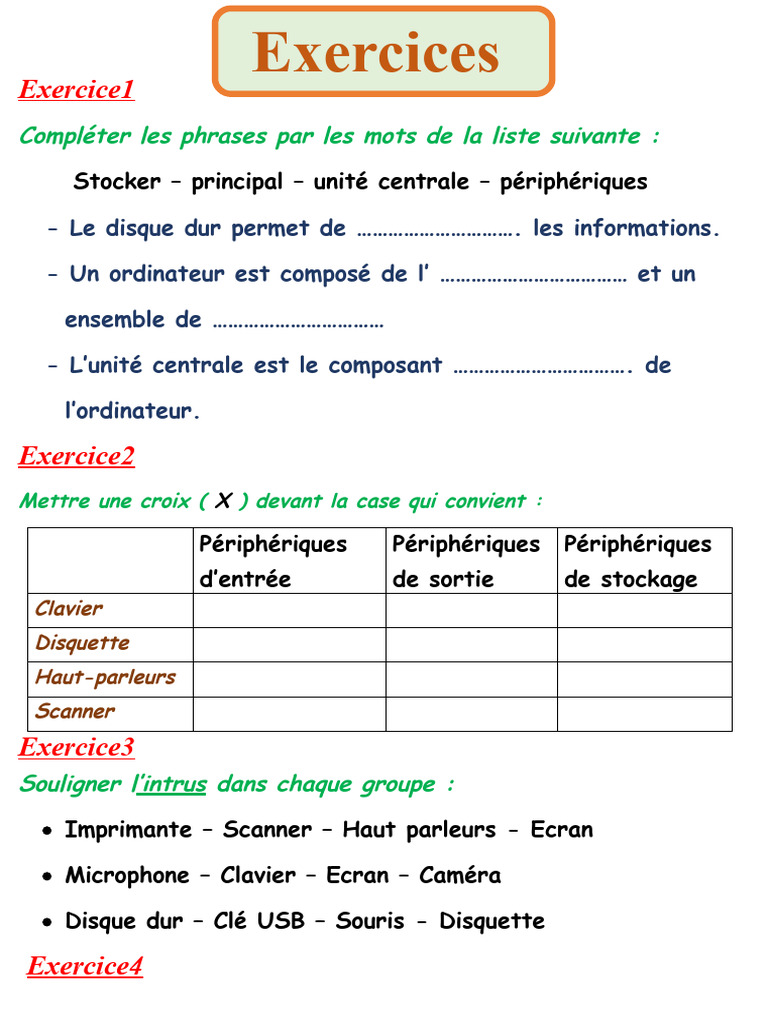 Exercices | PDF