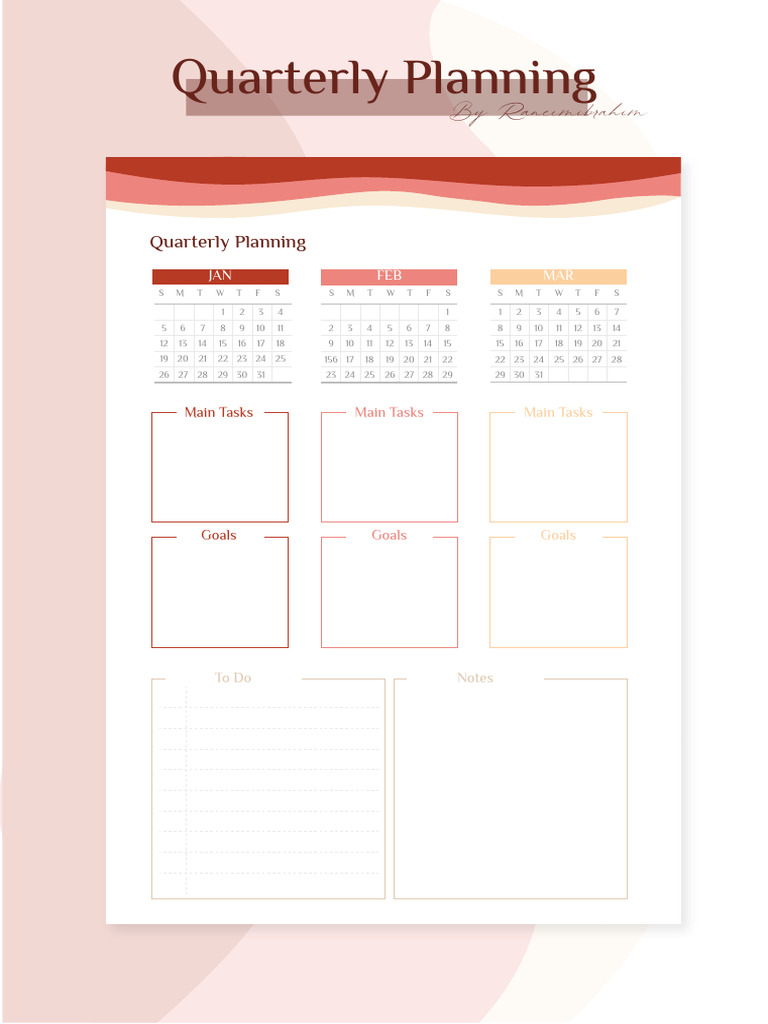 Quarterly Planning Qvi2pc | PDF