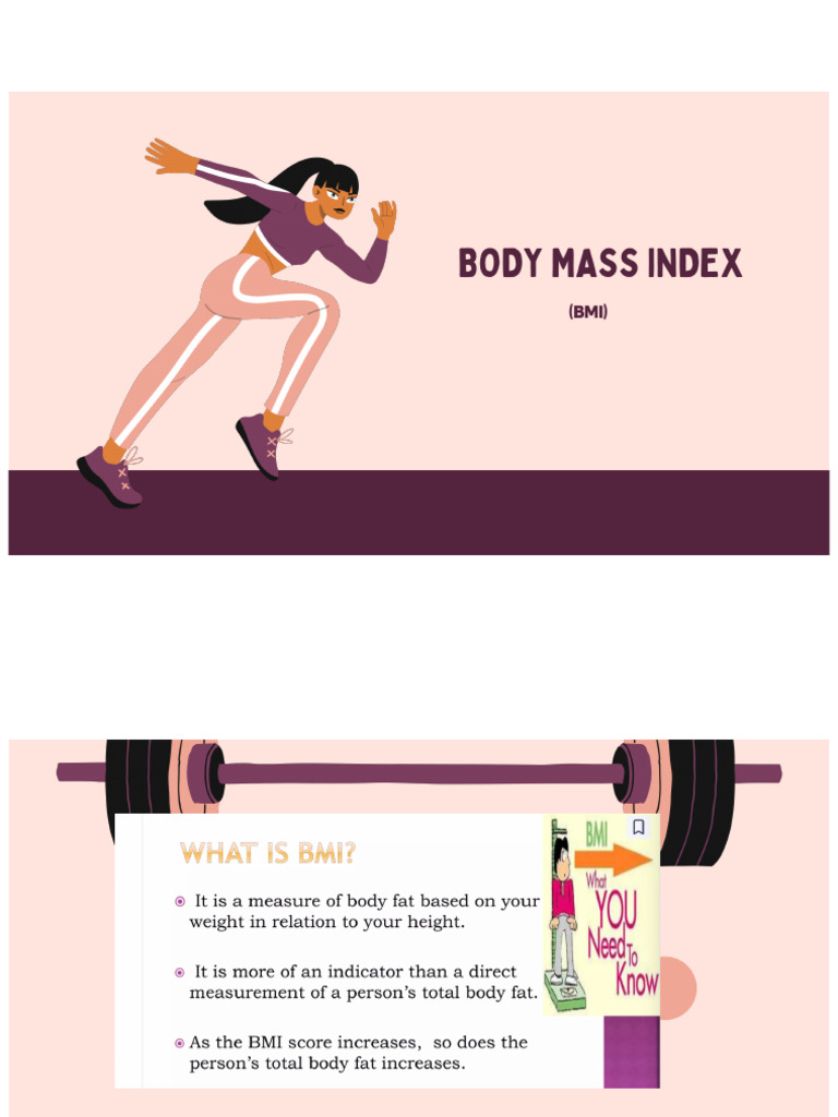 Body Mass Index | PDF