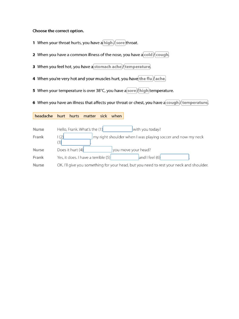 Exercises Unit 3 | PDF