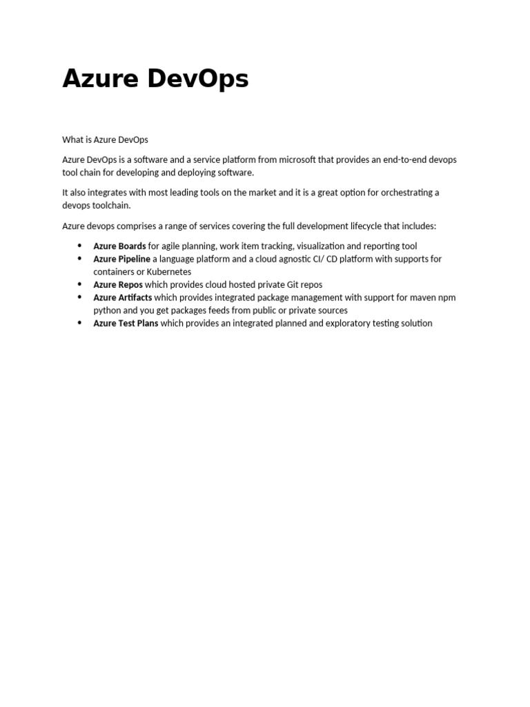 WIP - Azure DevOps Playbook | PDF