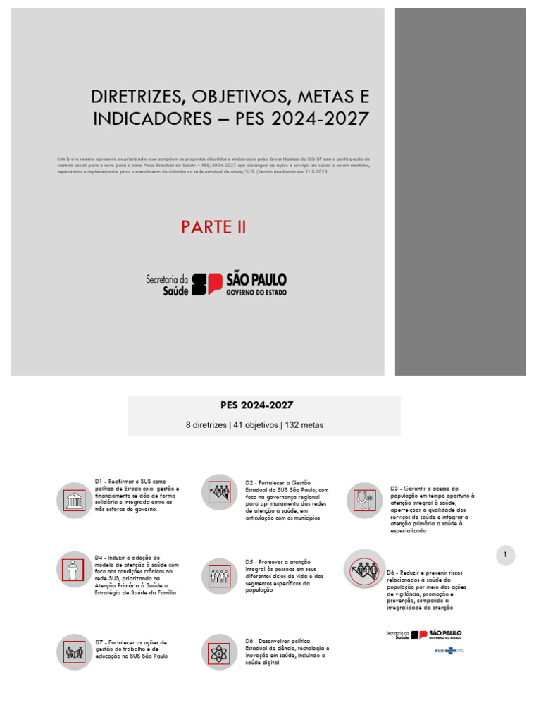 Parte 2 Pes 2024-2027 - Domi Versao Abr24 Atualizacoes | PDF | Sistema ...