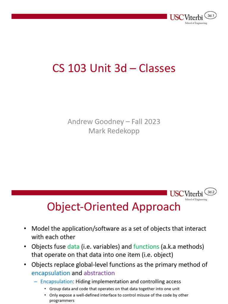Unit3d Classes1 | PDF