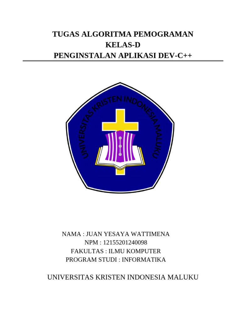 Tugas Algoritma Pemograman | PDF