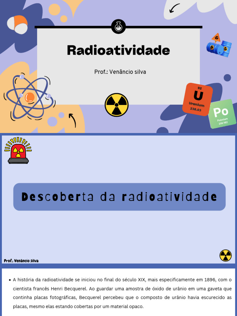 Radioatividade 1 | PDF