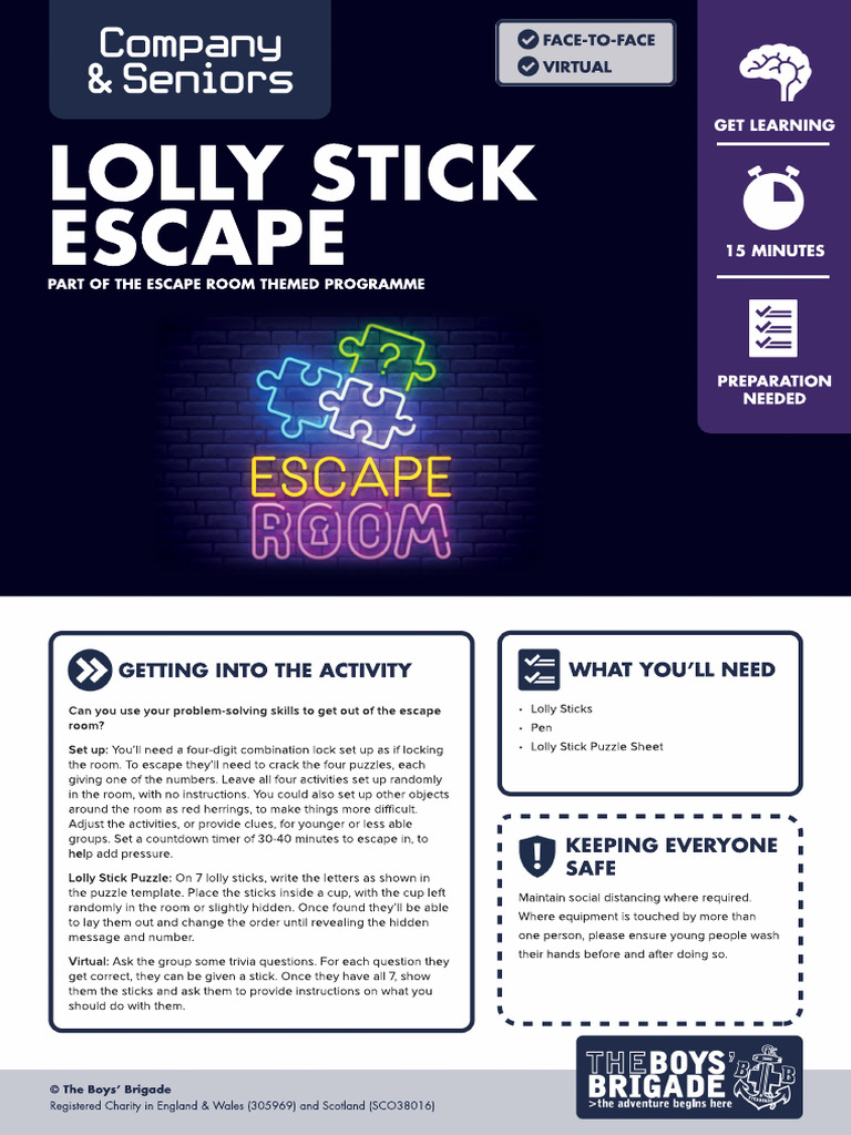 Company Escape Room | PDF