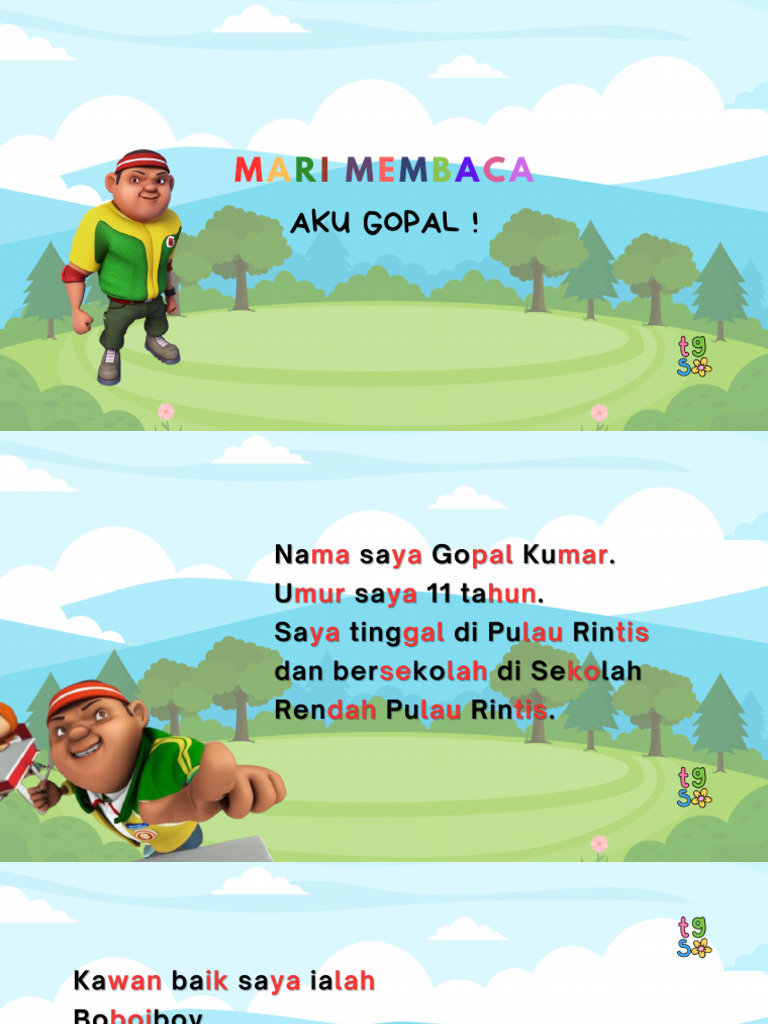 Mari Membaca Aku Gopal | PDF