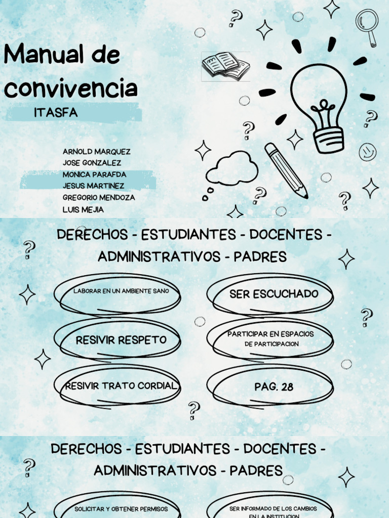 Manual De Convivencia Pdf