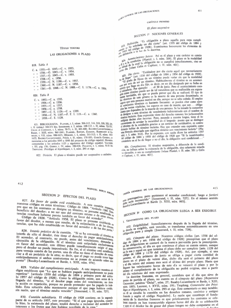 Borja Soriano - Plazo | PDF | Pagos | Derecho empresarial
