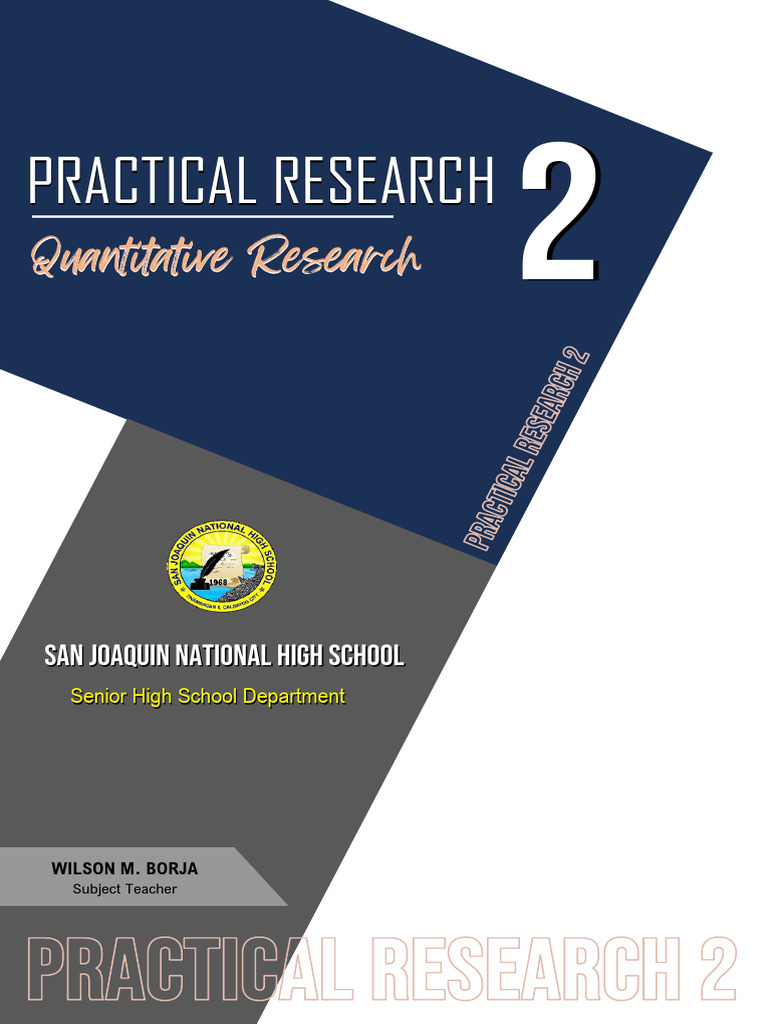 Practical Research2 Midterm Handout | PDF