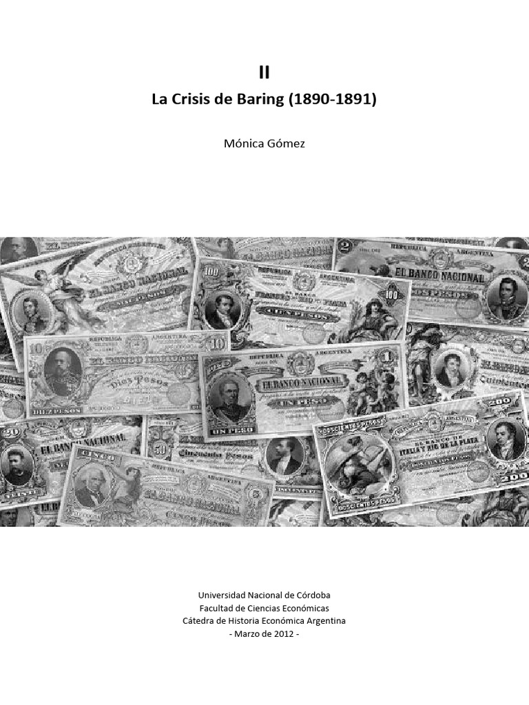 Cap 1 - La Crisis de Baring (Revisado) (Tam A4) | PDF