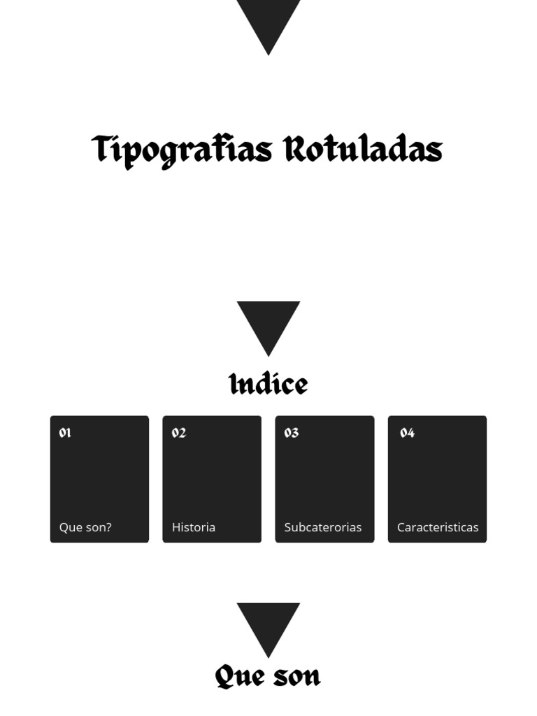 Tipografías Rotuladas: Historia y Características | PDF | Tipografía ...