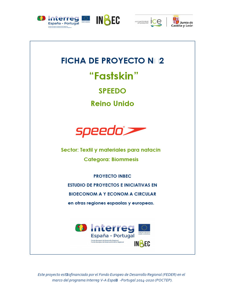02 Ficha-de-Proyecto SPEEDO Uk | PDF