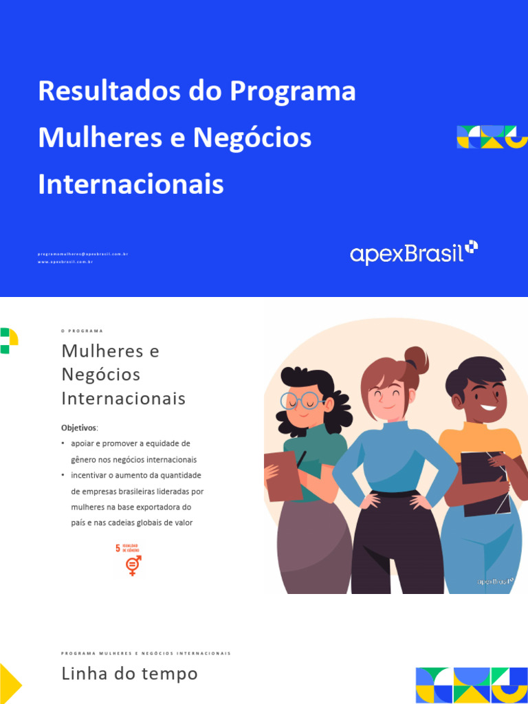 Programa Mulheres Apex - ALADI - Out2024 | PDF