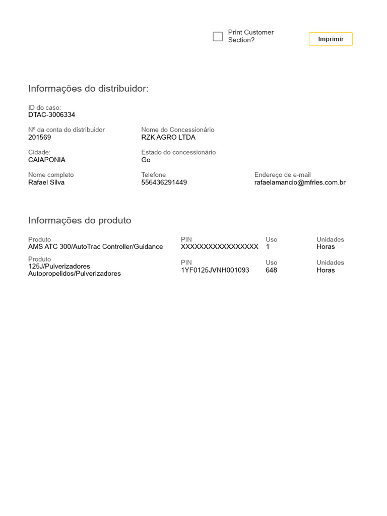 Service DTAC-3006334 | PDF