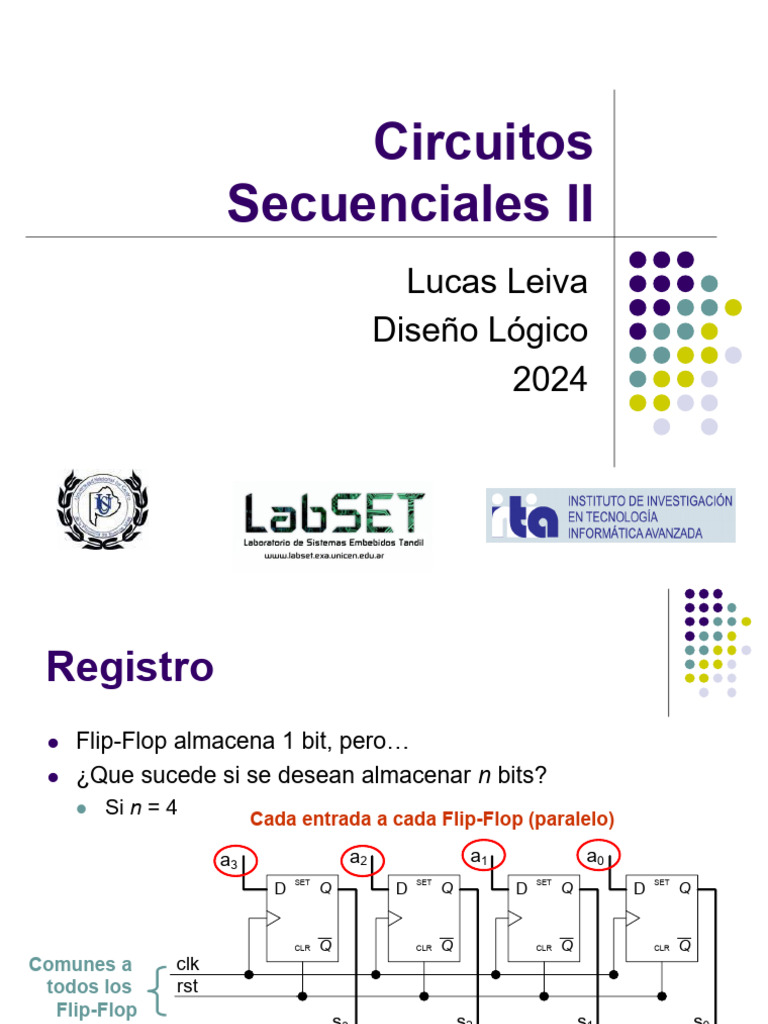 Circuitos Secuenciales II 2024 | PDF