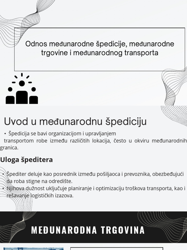 I Am Sharing 'Prezentacija Medjunarodna Spredicija' With You | PDF