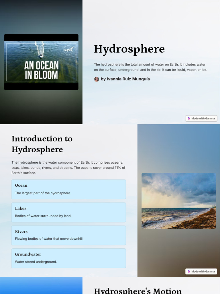 Hydro Sphere Presentation | PDF